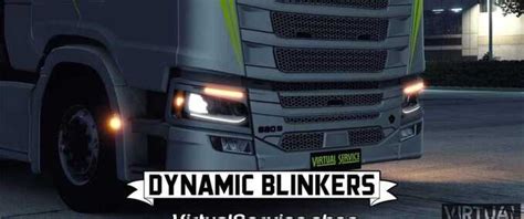 ETS Scania NextGen Dynamic Sequential Turn Signal Mod V Trucks Mods Other Scania Mod