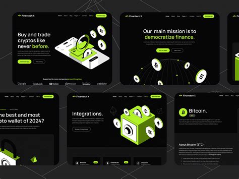 Finantech X Fintech Webflow Template Behance