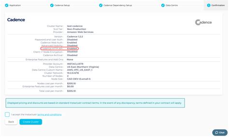 Creating A Cadence Cluster With Api Instaclustr