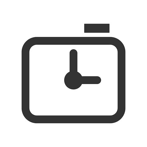 Premium Vector Alarm Clock Icon