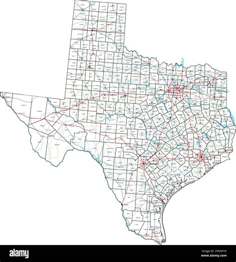 Printable Texas Highway Map