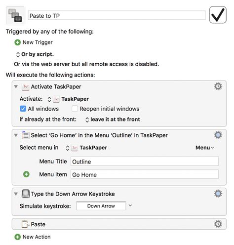 Applescript Or Javascript To Place Clipboard Contents Into A Project