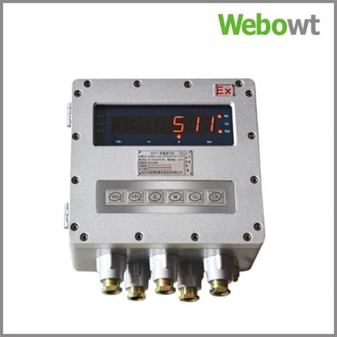 Explosion Proof Weighing Indicator Controller Aluminum Explosion Proof Gray Llb T6 Explosion