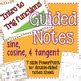 Intro To Trig Functions Guided Notes With PowerPoint And Babe Notes Sheet