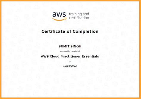 Aws Cloud Awscertification Practitioner Essentials Course