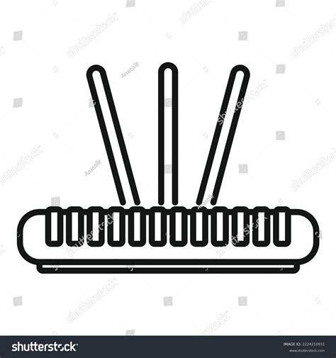 Ethernet Modem Icon Outline Vector Wirelesss Stock Vector Royalty Free 2224210931 Shutterstock