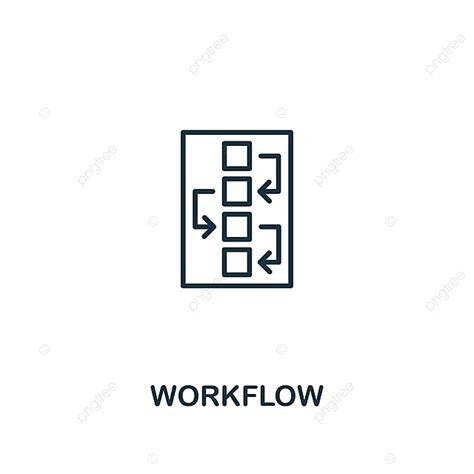 Workflow Vector Art Png Workflow Icon Operations Vector Plan Flow