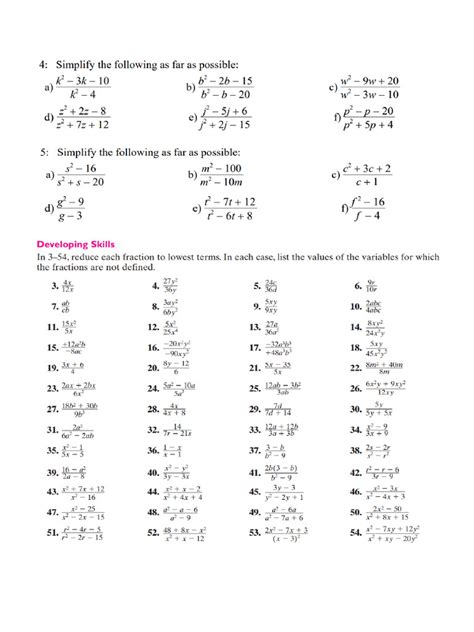 Addition N Substraction Simple Factorisation With Single Fraction Term