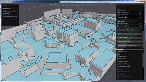 Game Engines Navigation Meshes