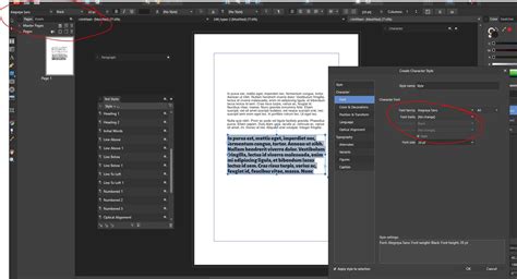 Font Traits In Character Style ARCHIVE Publisher Beta On Windows Threads