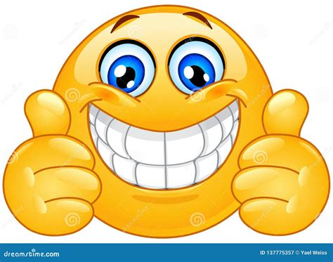 Smiling Emoticon Stock Vector Illustration Of Funny