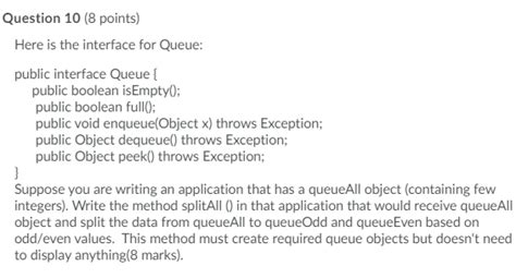 Solved Question Points Here Is The Interface For Chegg