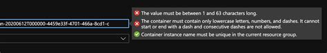 Container Name Length And Casing Possibly Incorrect In Docs · Issue