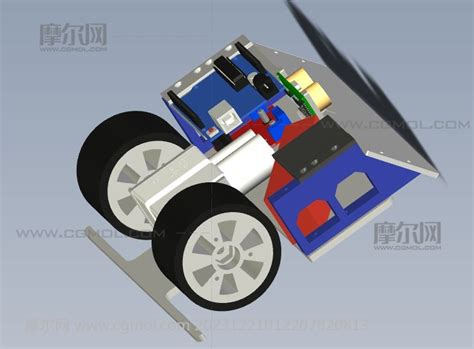 机器人编程小车 机械工具模型下载 摩尔网CGMOL