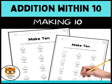 Mash Addition Within Number Bonds To