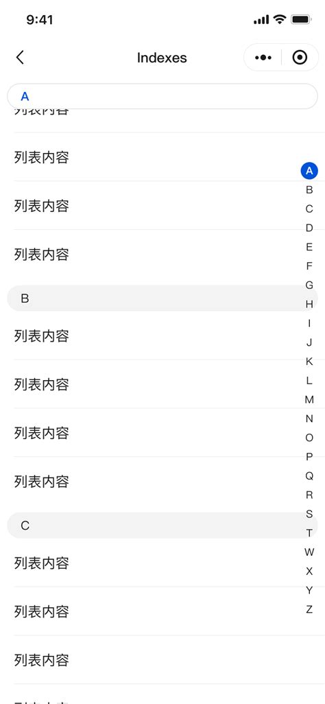 【indexes组件升级】任务单 · Issue 636 · Tencenttdesign Mobile Vue · Github