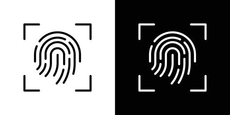 Biometric Icon Set Illustration 50572513 Vector Art At Vecteezy