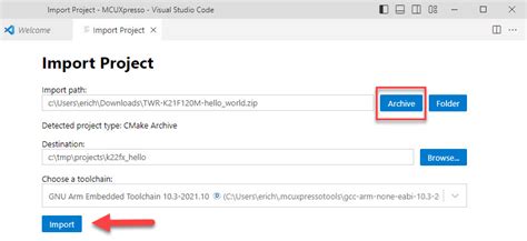 Vs Code Importing Pre V2130 Mcuxpresso Sdk Projects Mcu On Eclipse