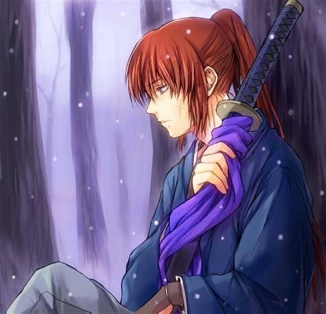 Himura Kenshin Rurouni Kenshin Drawn By Hibikibagawa Danbooru