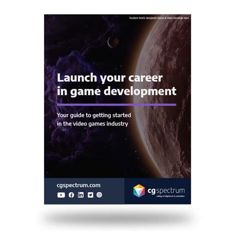 your guide to working in video games cg spectrum career guide