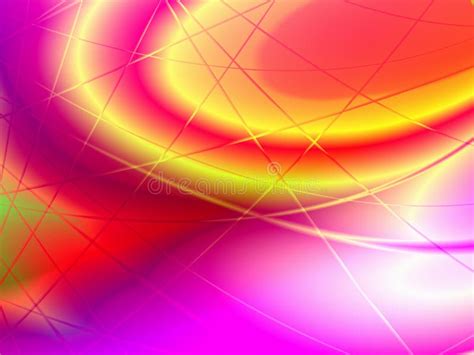 Abstract Pink Yellow Line Pattern Color Graphics Background Stock Illustration Illustration