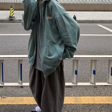 Houzhou Houzhou 하라주쿠 빈티지 집업 후드티 오버사이즈 블랙 스웻셔츠 스트리트웨어 Y2k 한국 패션 미적