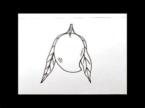 babe Art How to Draw A Mango আম অকন Art babe Drawing for Drawings
