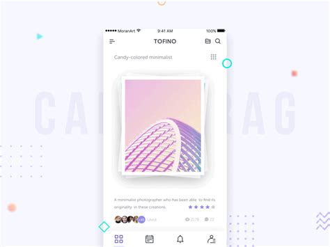 Ui动效实战04 卡片拖拽排序 Protopieandprinciple 墨染art 站酷zcool