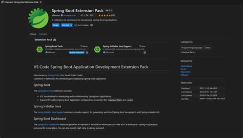 Springboot Vscode에서 Spring Boot 환경설정하고 프로젝트 생성하기