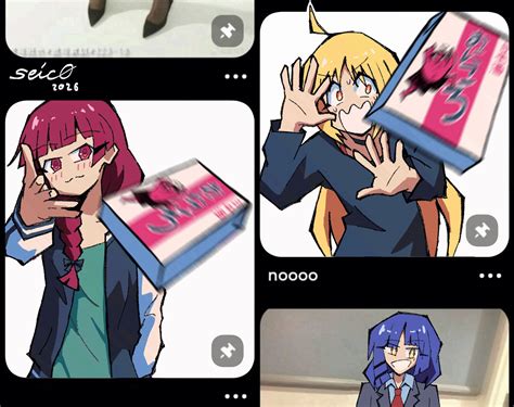 Ijichi Seika Bocchi The Rock Anime Fandoms Funny Pictures