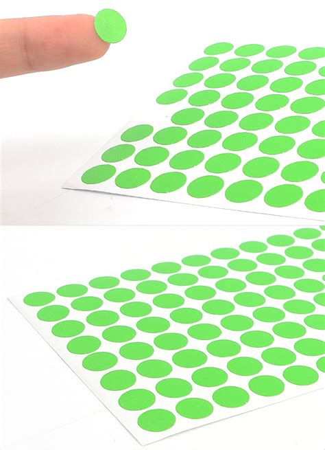 112p 다목적 원형 컬러 도트스티커 오너클랜