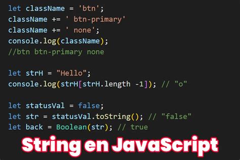 Tipo De Datos String O Cadenas De Texto En Javascript Estrada Web Group