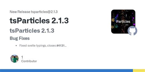 Tsparticles 213 Released Various Improvements And Bug Fixes Read