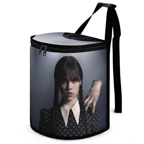 Wednes Day Car Trash Can Waterproof Car Trash Bin Collapsible Portable Auto Garbage Bag Large