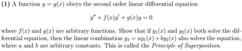 Solved Please Help Find The Solution To This Differential Chegg Com