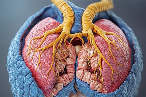 A Detailed Anatomical Illustration Of The Endocardium Highlighting Its Structure And Function