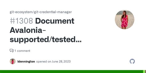 document avalonia supported tested distributions · issue 1308 · git