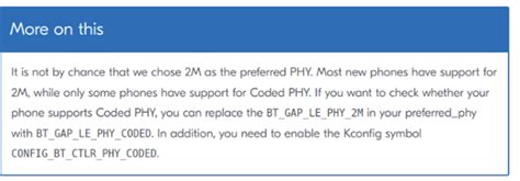Problem Enabling Bt Coded Phy In Training Exercise Nordic Qanda Nordic Devzone Nordic Devzone