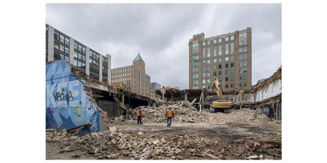 Demolition Underway At Devron Developments New Downtown Project 101 Spadina Reit Report