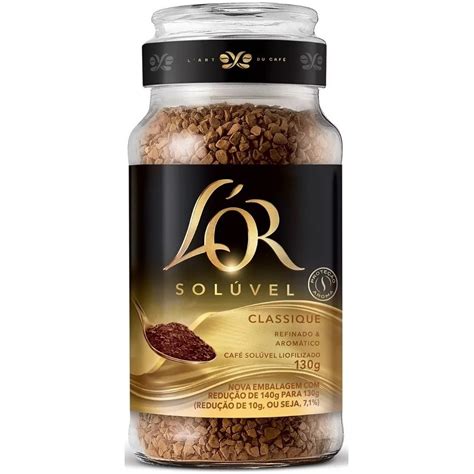 Lor Café Solúvel Liofilizado Intense Vidro 130g Shopee Brasil