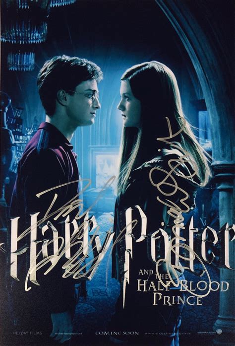Harry Potter Photo Daniel Radcliffe Autographed Signed