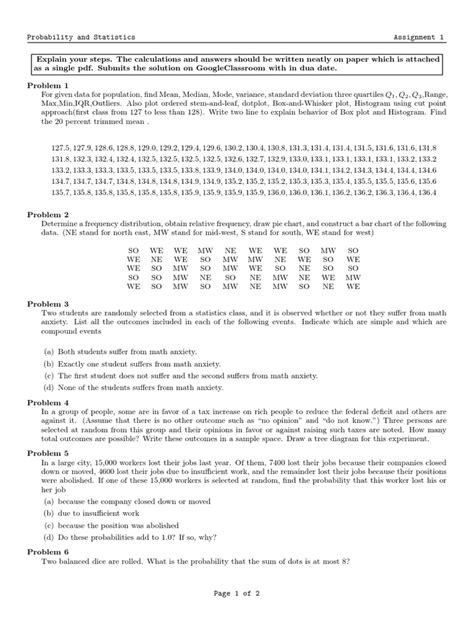 untitled pdf statistical theory statistics