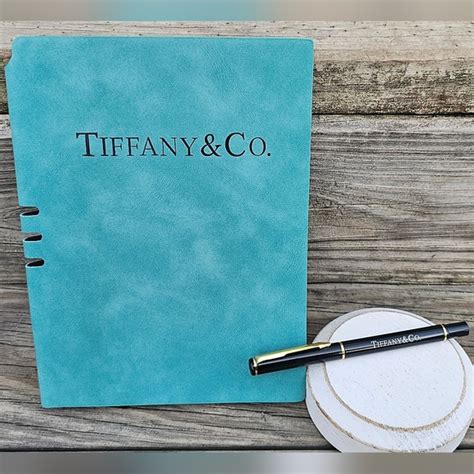 Tiffany And Co Accessories Tiffany Co Blue Notebook And Pen Set
