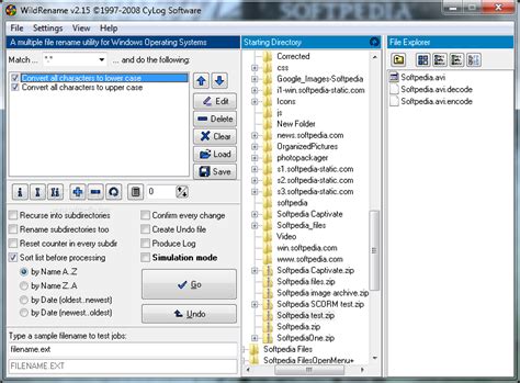 Wild Rename Download Softpedia