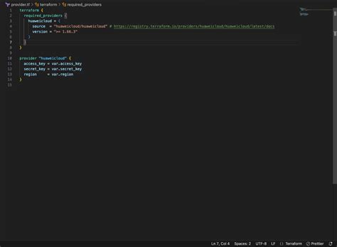 Configuring Huawei Cloud Provider With Terraform By Eniayo Adediran Medium