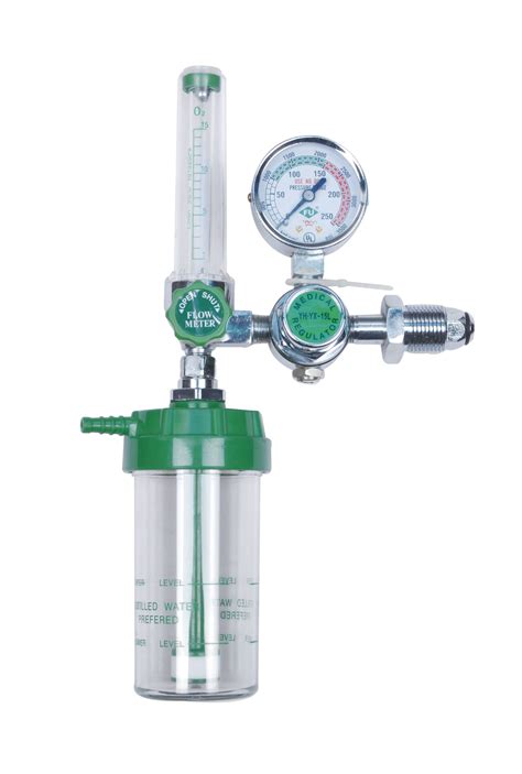 Medical Oxygen Regulator With Flowmeter Medical Oxygen Regulator