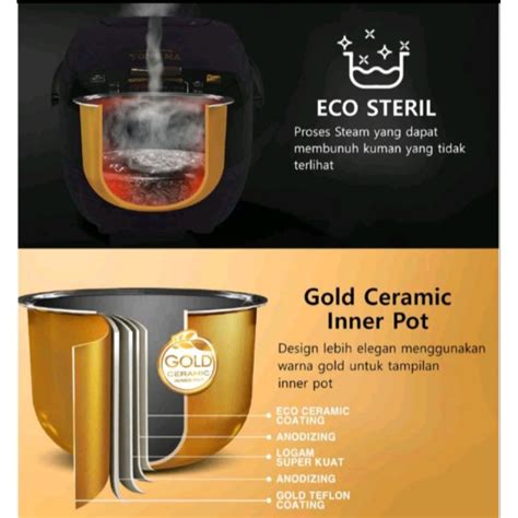 Jual Panci Yongma Gold Ceramic Smc 8027 Original Shopee Indonesia