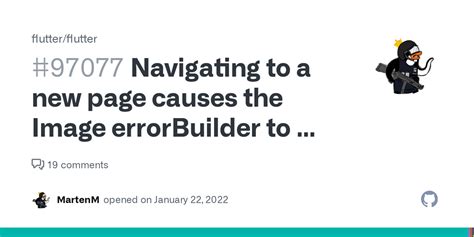 Navigating To A New Page Causes The Image Errorbuilder To Be Ignored