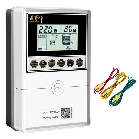 Kw Automatic Pump Controller With Manual Automatic Water Level Control Pump Control And