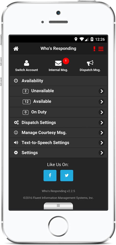 Who S Responding Features Switch Account